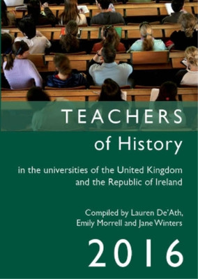 Emily Morrell Teachers of History in the Universities of the United ...
