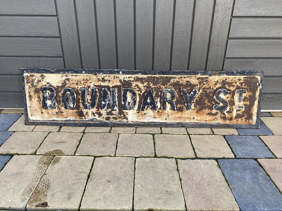 Wrought Iron Street Signs Custom Oval Reflective Yard Address Sign