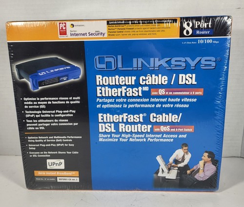 Linksys 819 8-Port 10/100 Wired Router (BEFSR81) for sale online | eBay