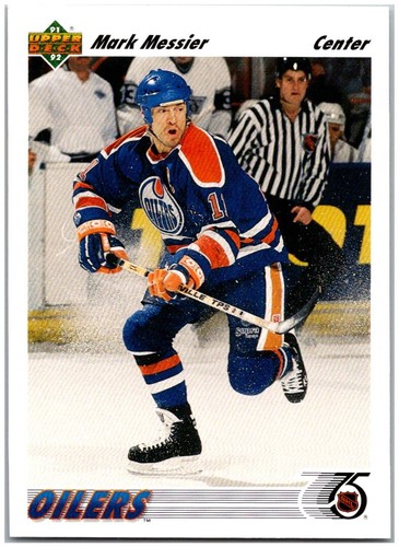 1991 UD Upper Deck #246 Mark Messier HOF - Free Shipping! | eBay