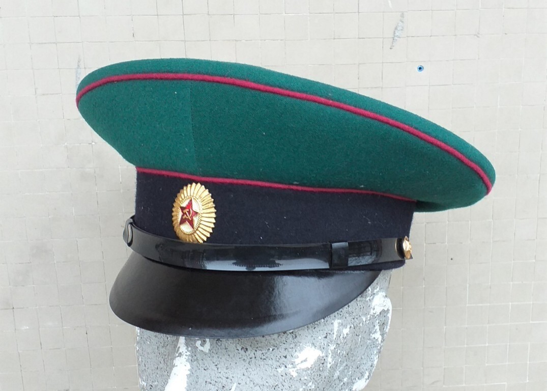 Vintage original Soviet Era Border Troops visor cap complete | eBay