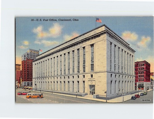 Postcard US Post Office Cincinnati Ohio USA | eBay