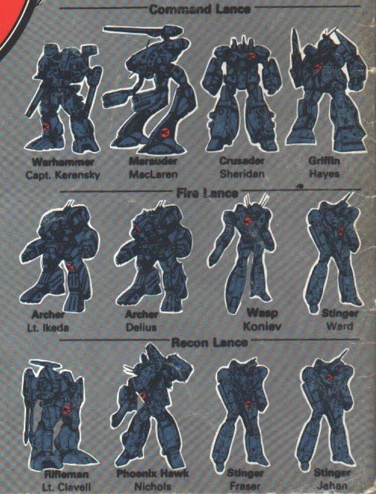 Battletech Miniatures - The Black Widow Company (12x Minis + Hex Bases ...