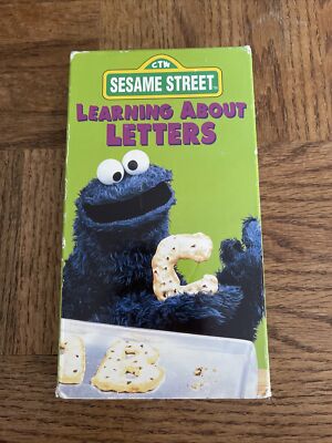 Sesame Street Learning About Letters VHS 74645127439| eBay