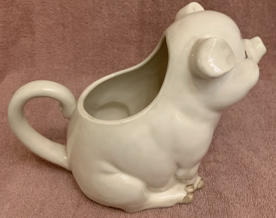 Vintage Ceramic Pig Pitcher Jug 8” Pig QQ | eBay