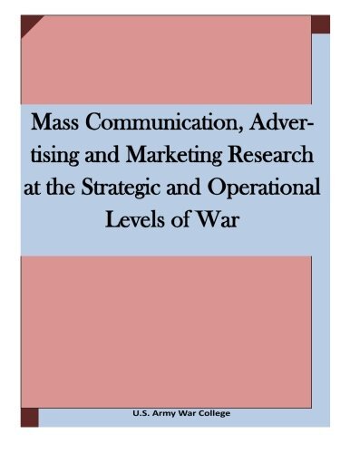 Mass Communication, Advertising and Marketing Research at the Strategic ...