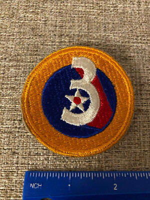 WWII US Army 3rd Air Force Patch Air Corps INV2922 | eBay