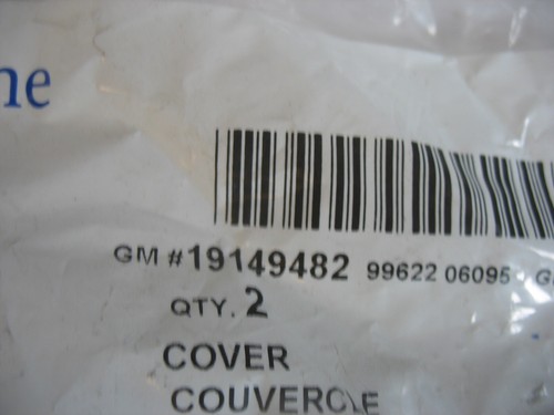 New NOS GM General Motors 19149482 Seat Belt Cover Qty.2 | eBay