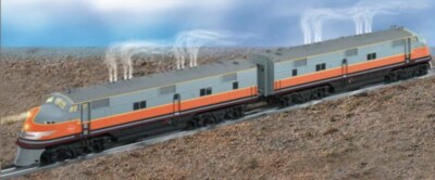 LIONEL TMCC MILWAUKEE ROAD E-6 AA DIESEL ENGINE SET 6-24707! O SCALE ...