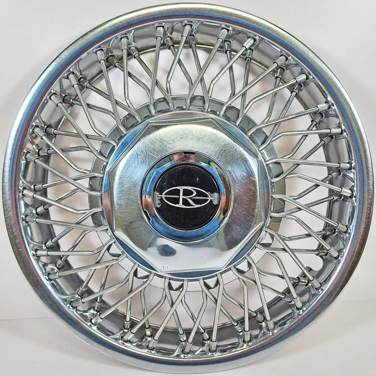 ONE 1986-1988 Buick Riviera # 1111E 14" Wire Hubcap / Wheel Cover OEM ...