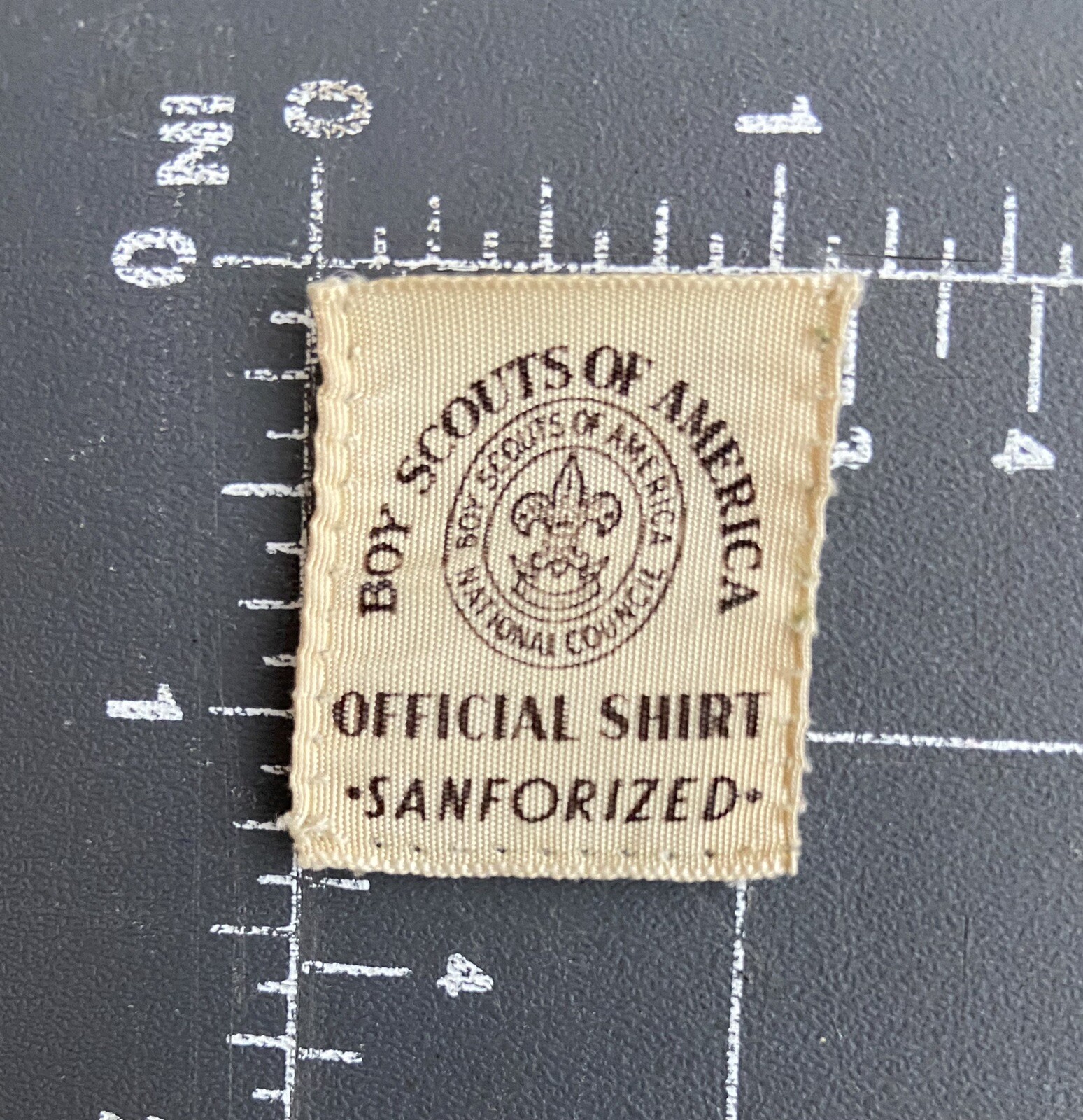 Boy Scouts of America BSA National Council Patch Tag Sanforized ...