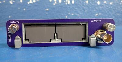 JDSU MSAM C0404 4G MultiServices Application Module Plug-In Module w ...