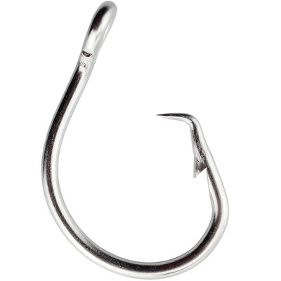 30pcs Stainless Steel Tuna Circle Hook Big Game sea Fishing Hook 8/0-14 ...