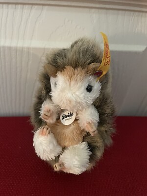 Steiff JOGGI Brown Baby Hedgehog – Cherished Heirloom Plush Toy, 4 ...