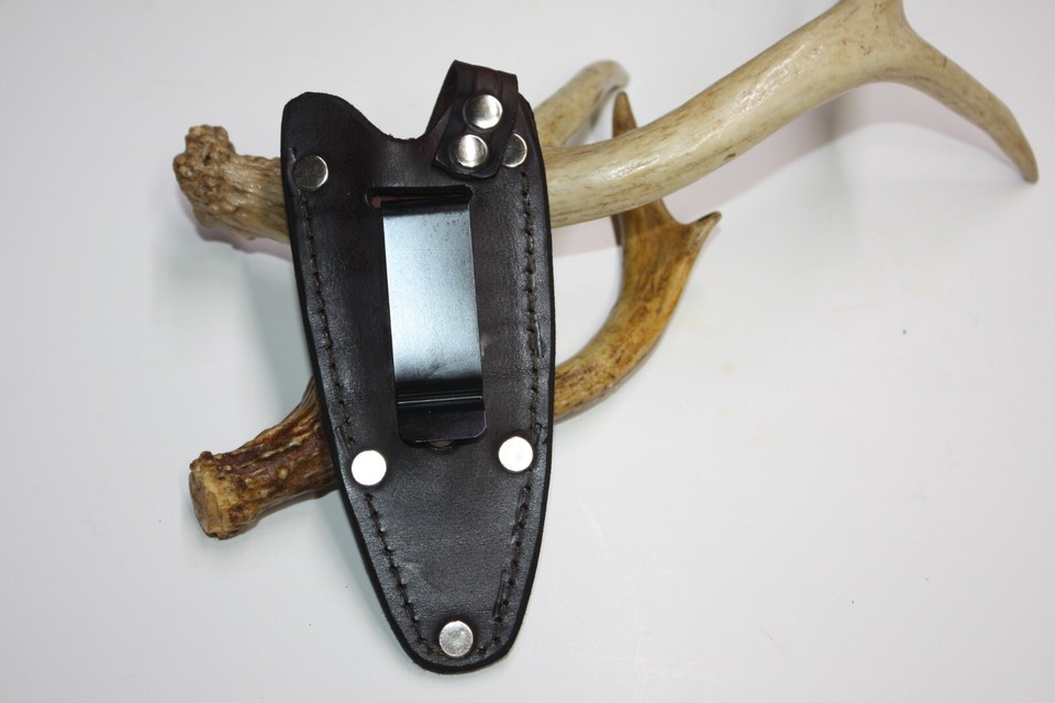 Custom Leather {WESTERN 77-style } boot Knife Sheath-USA | eBay