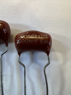 .0068 600 W V EM Brown Drop Capacitors | eBay