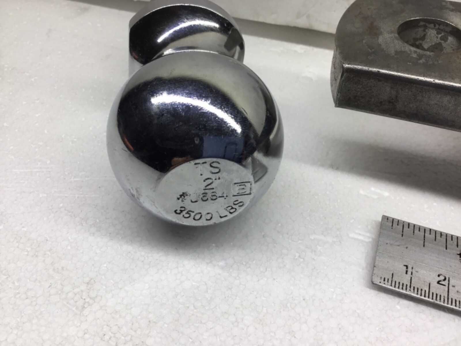 1 1/4" BALL MOUNT 5/8" RISE 1 1/4" DROP Receiver Trailer Hitch Draw Bar ...