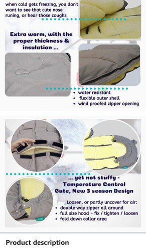 Stroller Trotter Luxury Teddy Bear Shaped Bunting | eBay