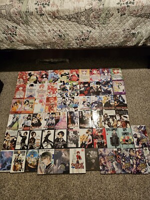 manga lot + Fnaf Books | eBay