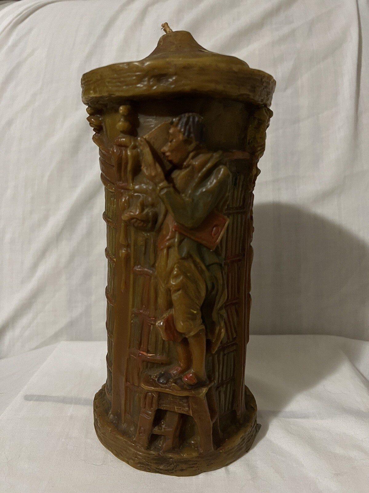 Vintage German Johann Gunter Walldurn Baden Carved Library Eternal ...