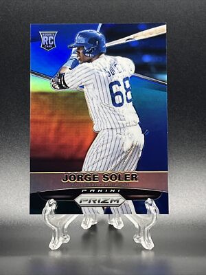 2015 Panini Prizm Jorge Soler #175 Blue Prizms Rookie Card #’D 21/75 RC ...
