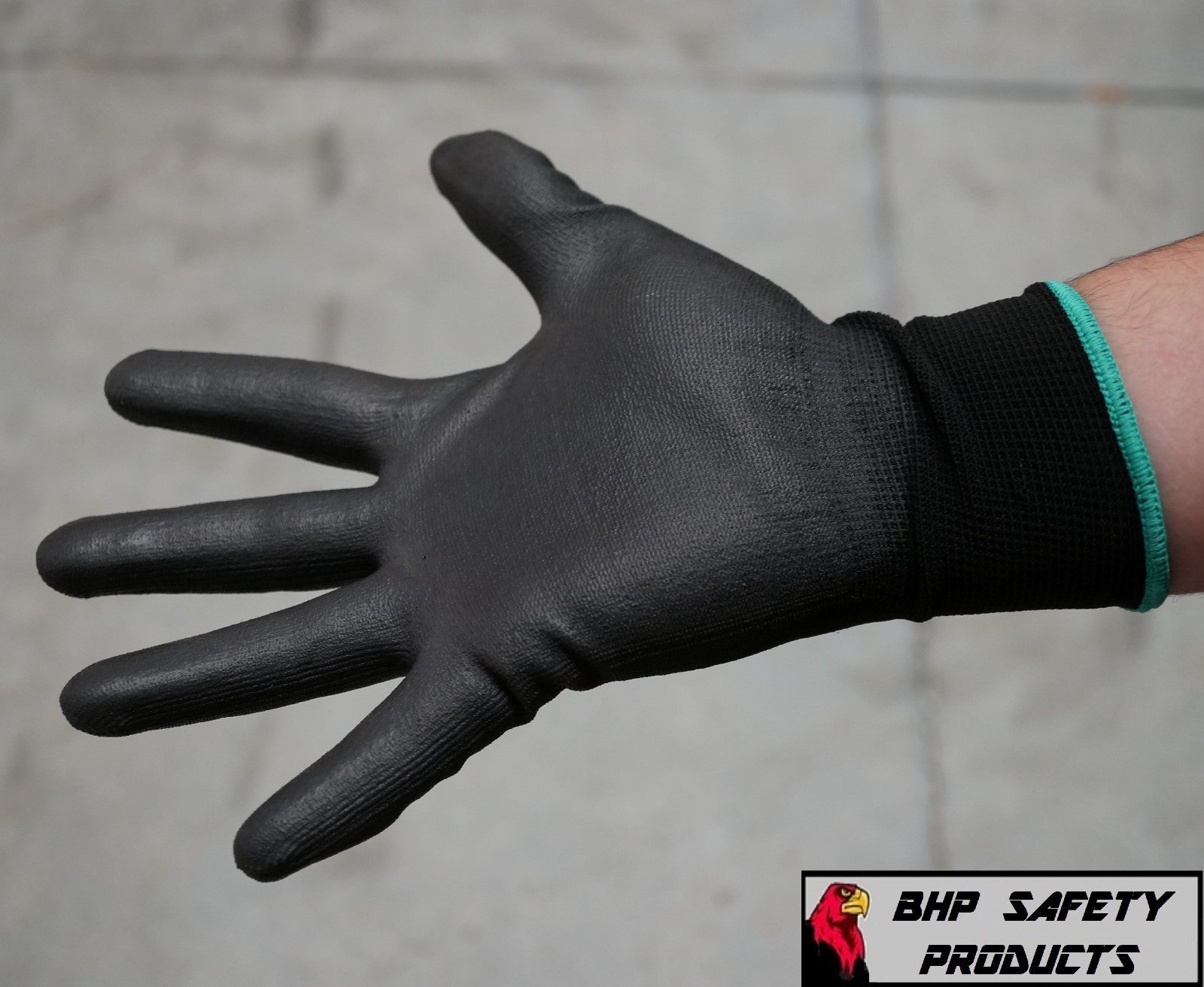 GLOBAL GLOVE PUG POLYURETHANE COATED NYLON WORK GLOVES 6 DOZEN SMALL ...