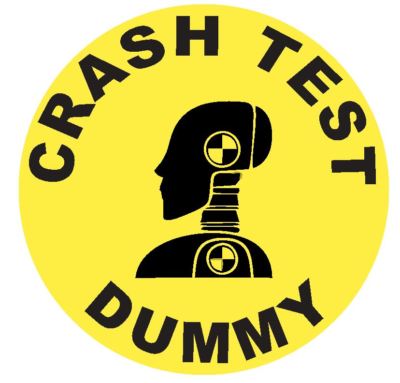 Crash Test Dummy Sticker Decal R4639 Crash Test Dummies | eBay UK