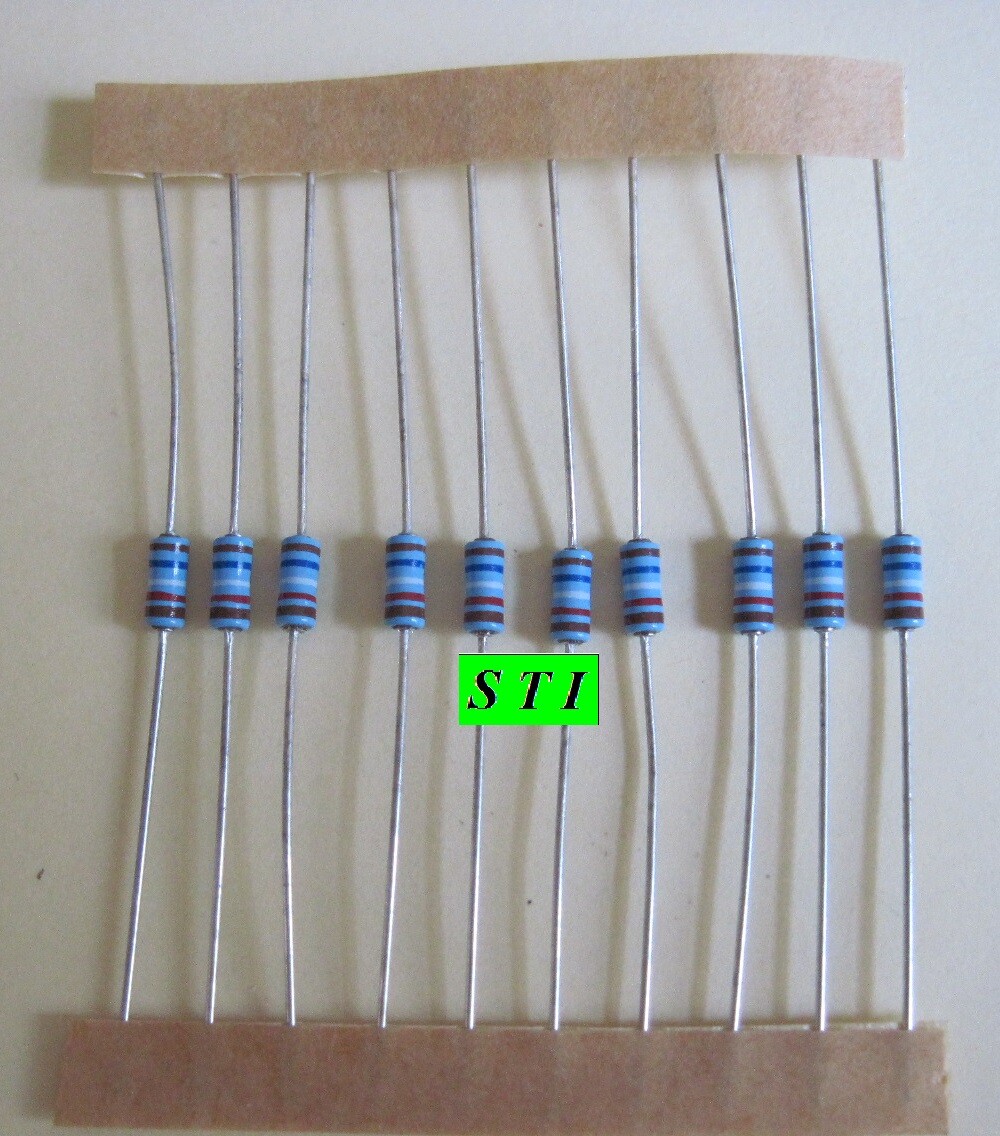 Lot of 50 Resistors 16.9K Ohm 1/4W 1%, - With BONUS Chart! | eBay