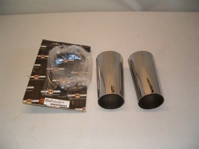 Rick Doss Chrome Fork Covers for FLST Softail-NEW! | eBay
