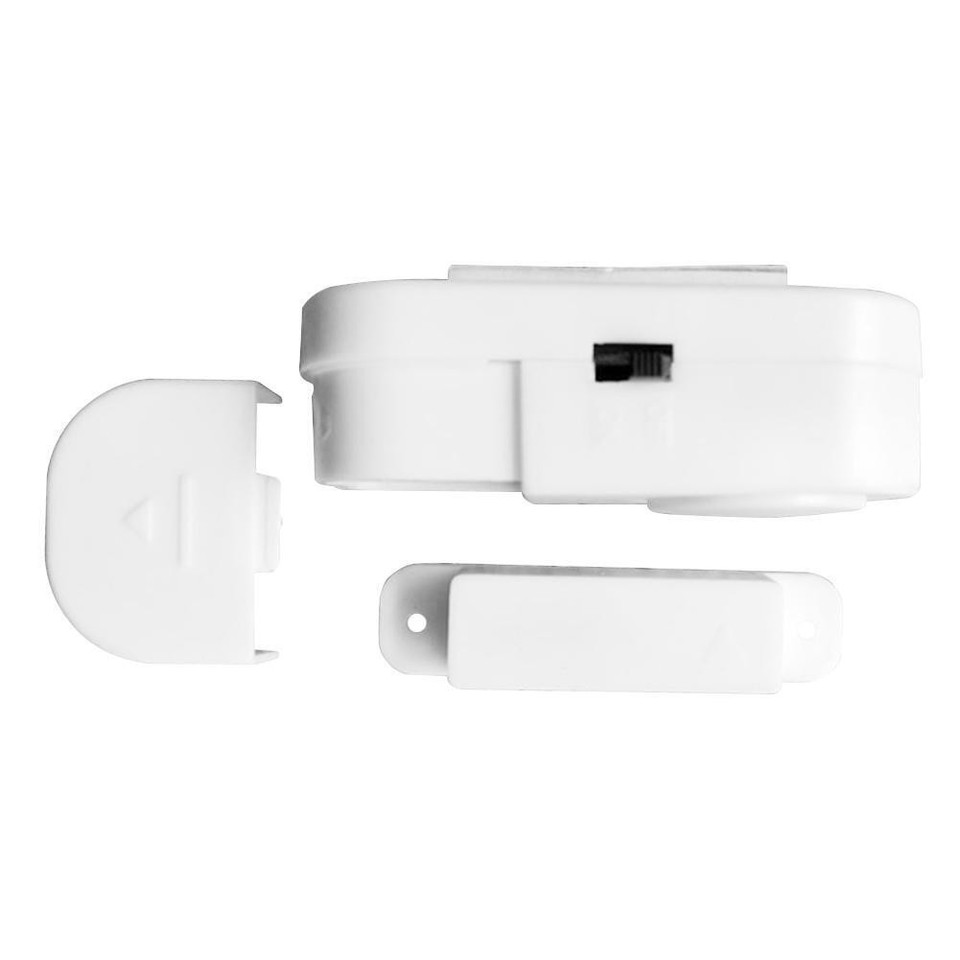 WIRELESS Home Window Door Burglar Security ALARM System Magnetic Sensor ...