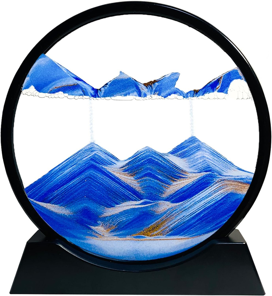 Moving Sand Art Liquid Motion - Moving Sand Art Picture 3D Deep Sea ...