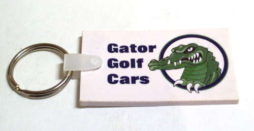 Alligator Logo Keyring Naples Florida Gator Golf Cars Keychain Ft Myers ...