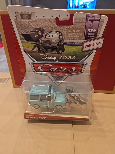 Disney Pixar Cars Deluxe Nelson Blindspot Racing Sports Network | eBay