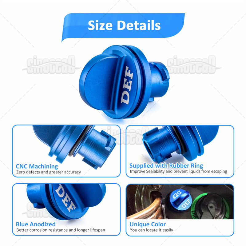 Fuel DEF Cap for 2024-2025 Ram Cummins EcoDiesel 1500/2500/3500/4500 ...