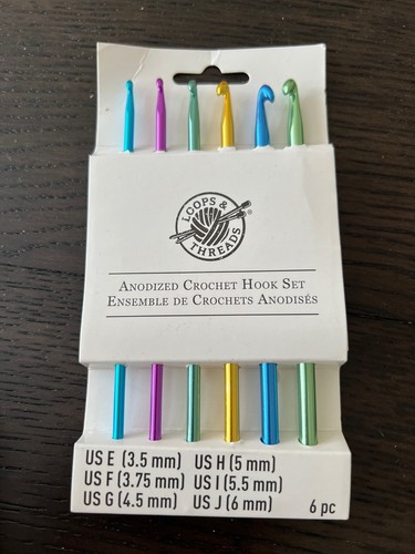 Loops And Threads Crochet Hook Set Of 5 E F G (SHV6) 886946952210| eBay
