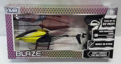 X/B Remote Control Helicopter Blaze YELLOW New | eBay