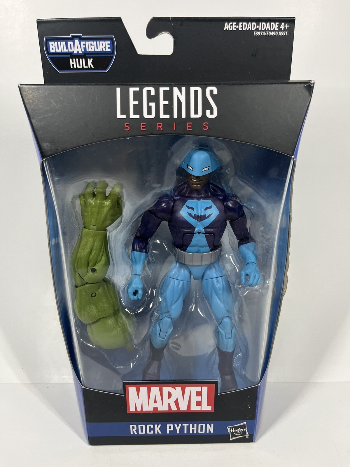 Marvel Legends Rock Python w/ BAF The Hulk Left Arm New Sealed 2018 630509838714| eBay