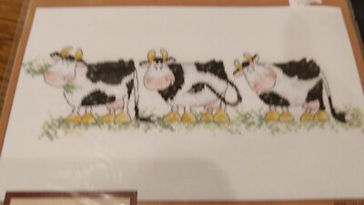 Heritage Stitchcraft Cross Stitch Chart - Margaret Sherry - Moo Moo Moo ...