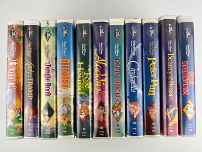Walt Disney The Classics Black Diamond VHS Tape (You Pick Title ...