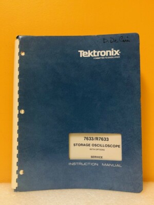 Tektronix 070-1767-00 7633/R7633 Storage Oscilloscope w/ Options ...