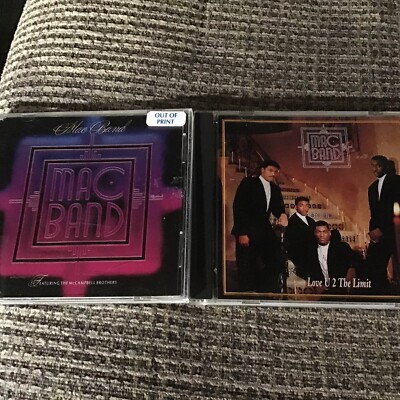 THE MAC BAND 1988 SELF-TITLED & 1990 LOVE U 2 THE LIMIT CDs OOP RARE ...
