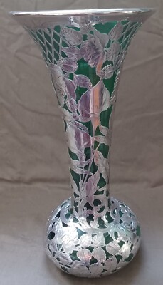 Vases - Silver Overlay Vases