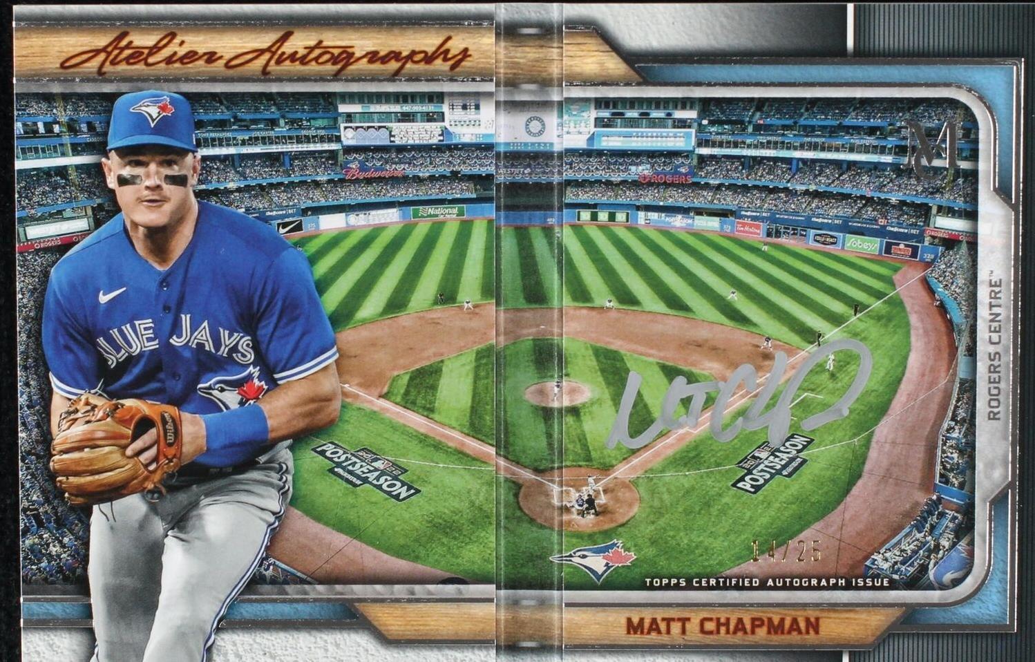 2023 Topps Museum Collection - Atelier Autographed Books Matt Chapman # ...