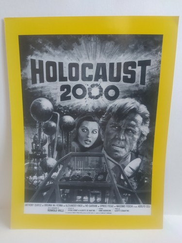 Synopsis original cinéma SF horreur _ holocaust 2000 _ tb | eBay