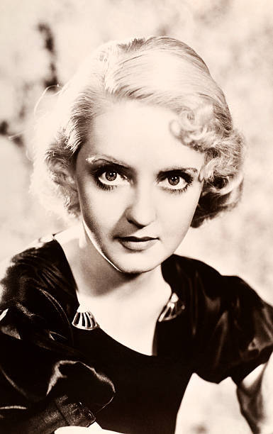 Bette Davis American film theatre television actress circa 1935 Old ...