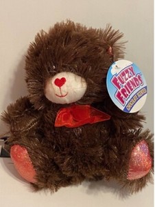 Fuzzy Friends Chocolate Scented [Lightly] Brown Bear - New - SHIPPING ...