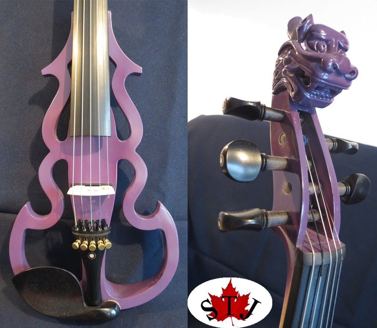 Purple Electric Violin