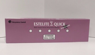 Estelite Sigma Quick Dental universal restorative composite Tokuyama ...
