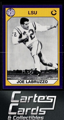 Joe LaBruzzo 1990 Collegiate Collection LSU Tigers #180 LSU Tigers | eBay
