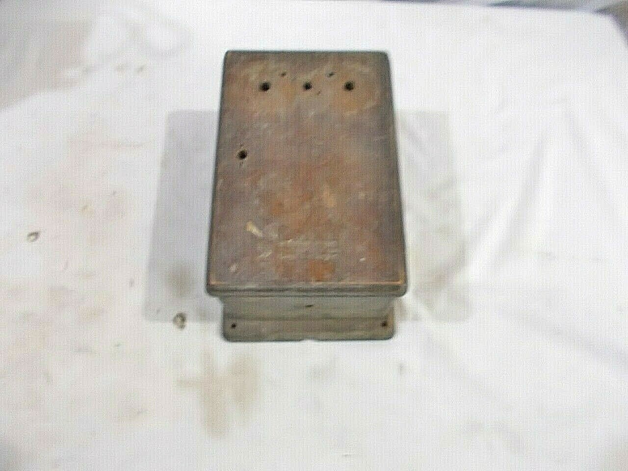 Type 138A Western Electric Magneto / Ringer Box - Oak - Nice - Unusual ...